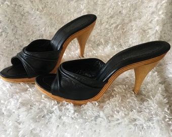 High heel clogs | Etsy