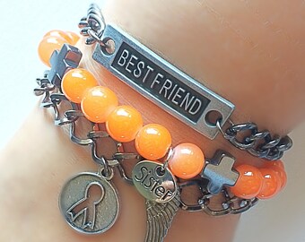 Leukemia bracelet | Etsy