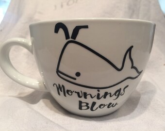 Whale mug | Etsy