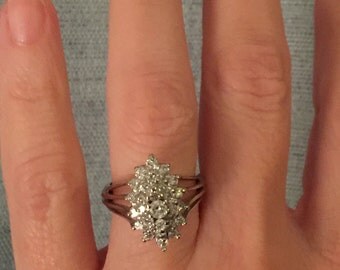 Used diamond ring | Etsy