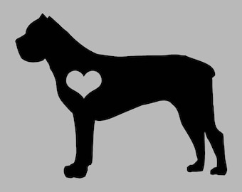 Cane corso decal | Etsy