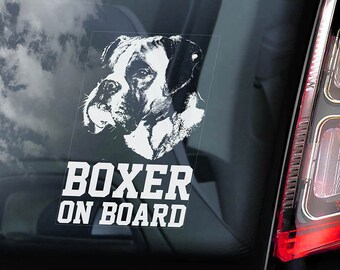 Boxer sticker | Etsy