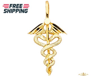 Gold medical symbol | Etsy