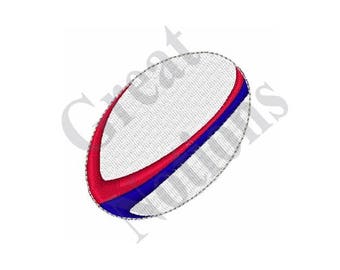 Rugby embroidery | Etsy