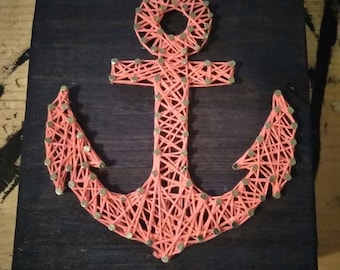 Anchor string art | Etsy
