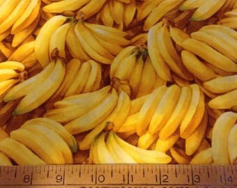 Banana fabric | Etsy