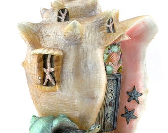 Conch shell art | Etsy