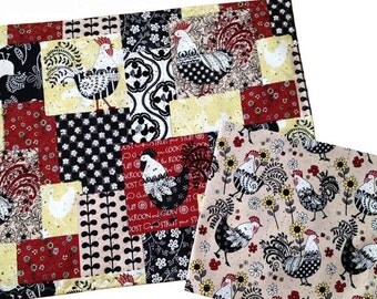 Chicken placemats | Etsy