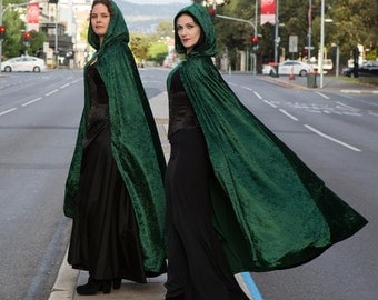 Velvet cloak | Etsy