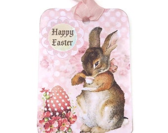 Vintage easter tags | Etsy