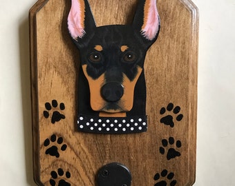 Dog leash hanger | Etsy