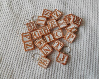 Wood block letters | Etsy