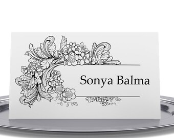 Fold over labels | Etsy