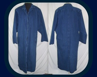 Denim duster | Etsy