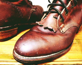 Steel toe boots | Etsy