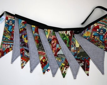 Superhero flags | Etsy