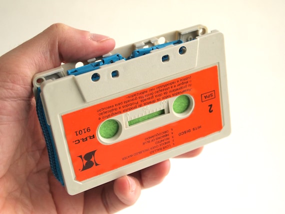Zippered Cassette Tape Wallet Hits Disco