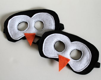 Kids penguin mask | Etsy