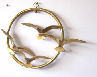 Brass wall art | Etsy