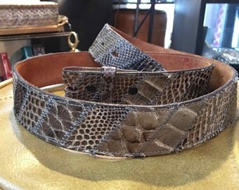 Python belt | Etsy