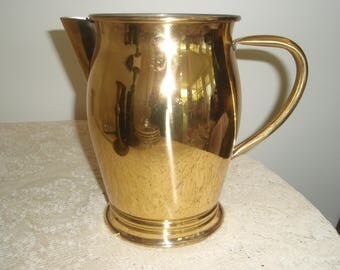 Metal water pitcher | Etsy