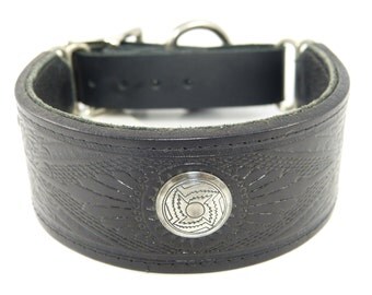 Concho dog collar | Etsy