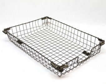 Metal paper tray | Etsy