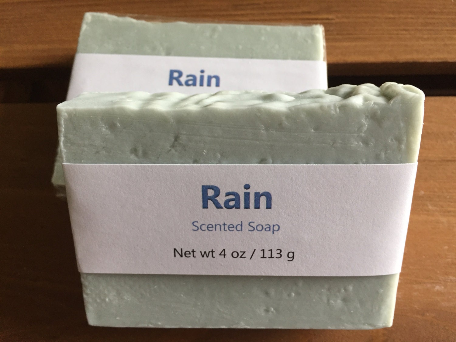 Rain Scented Cold Process Soap with Shea Butter