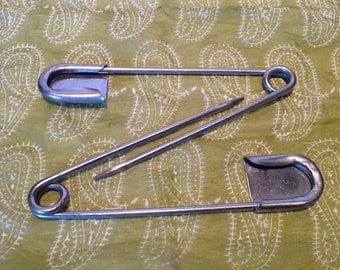 Large safety pin | Etsy