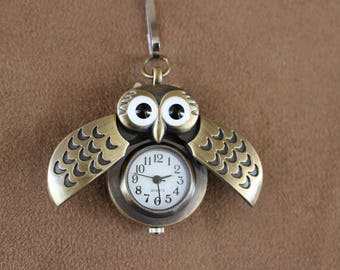 Clock keychain | Etsy