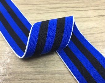 3 inch 75mm Wide Colored Double-side Twill Elastic Band
