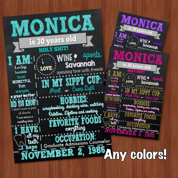 Funny Adult Birthday Sign DIGITAL FILE You Print Adult