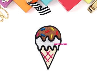 Ice cream patch | Etsy