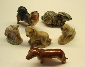 Porcelain animals | Etsy