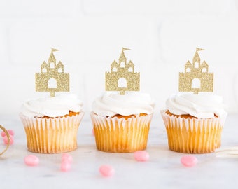 Castle cake topper | Etsy