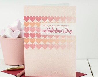 Secret admirer cards | Etsy