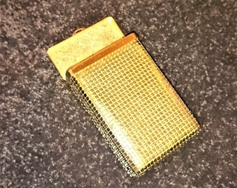 Gold cigarette case | Etsy