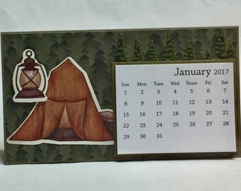 Camping calendar | Etsy