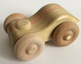 Wooden toy car | Etsy