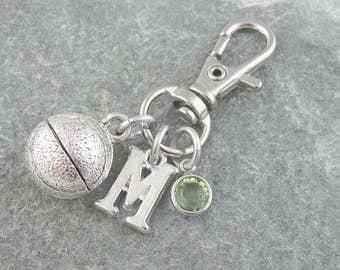 Basketball keychain | Etsy