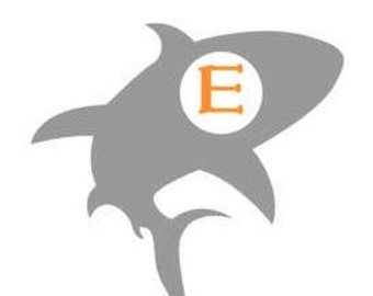 Shark decal | Etsy