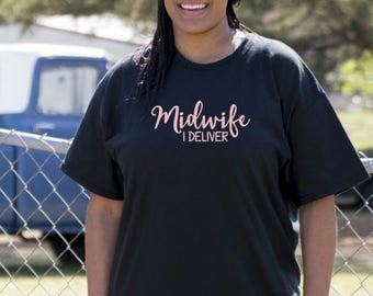 Midwife shirt | Etsy