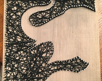 Elephant string art | Etsy