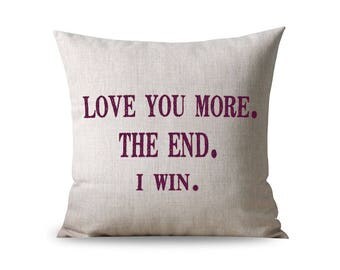 Quote pillow | Etsy