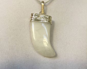 Tiger claw pendant | Etsy