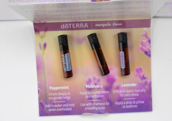 doTerra essential oils Sample Pack Trio .5ml lavender