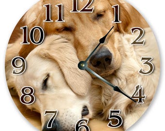 Dog clock | Etsy