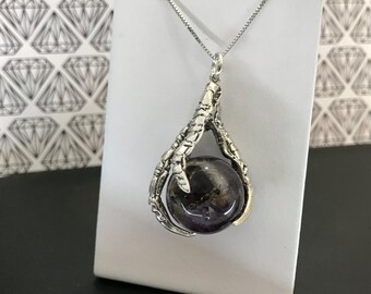 Raven claw pendant | Etsy