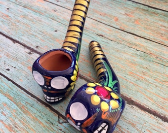 Skull pipe | Etsy