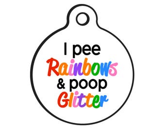 Cheeky Fun Dog ID Tags for Funny Pets by BadTags on Etsy
